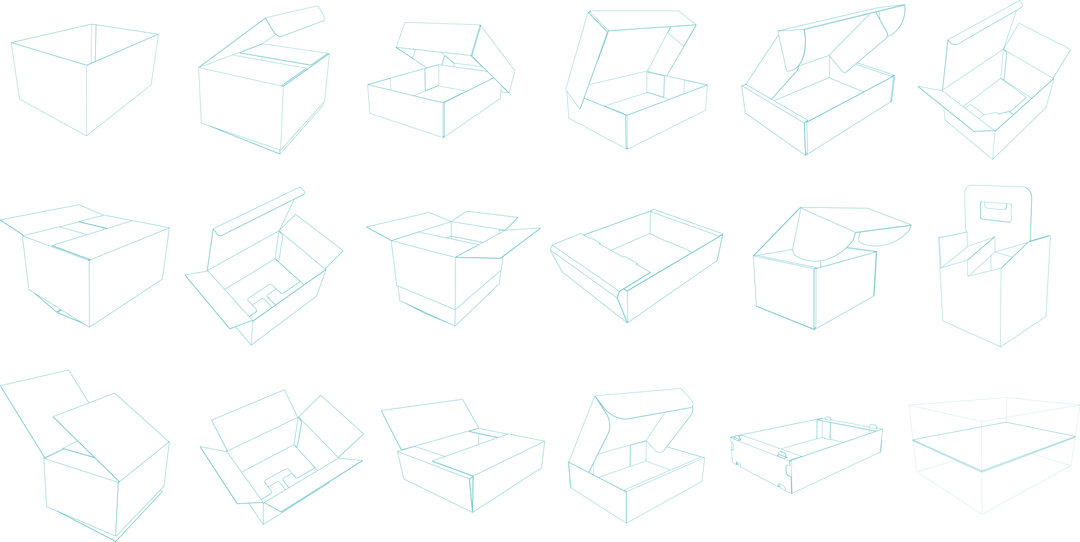 The Box Factory | FEFCO Design Style 0216 | Cardboard Box Manufacturer