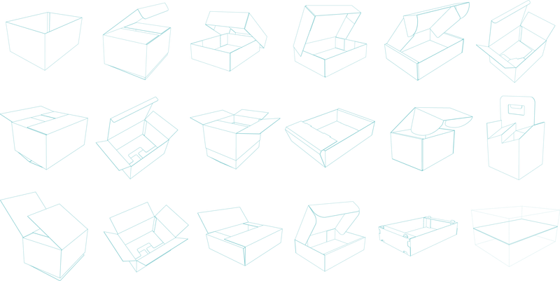 The Box Factory | FEFCO Design Style 0427 | Cardboard Box Manufacturer