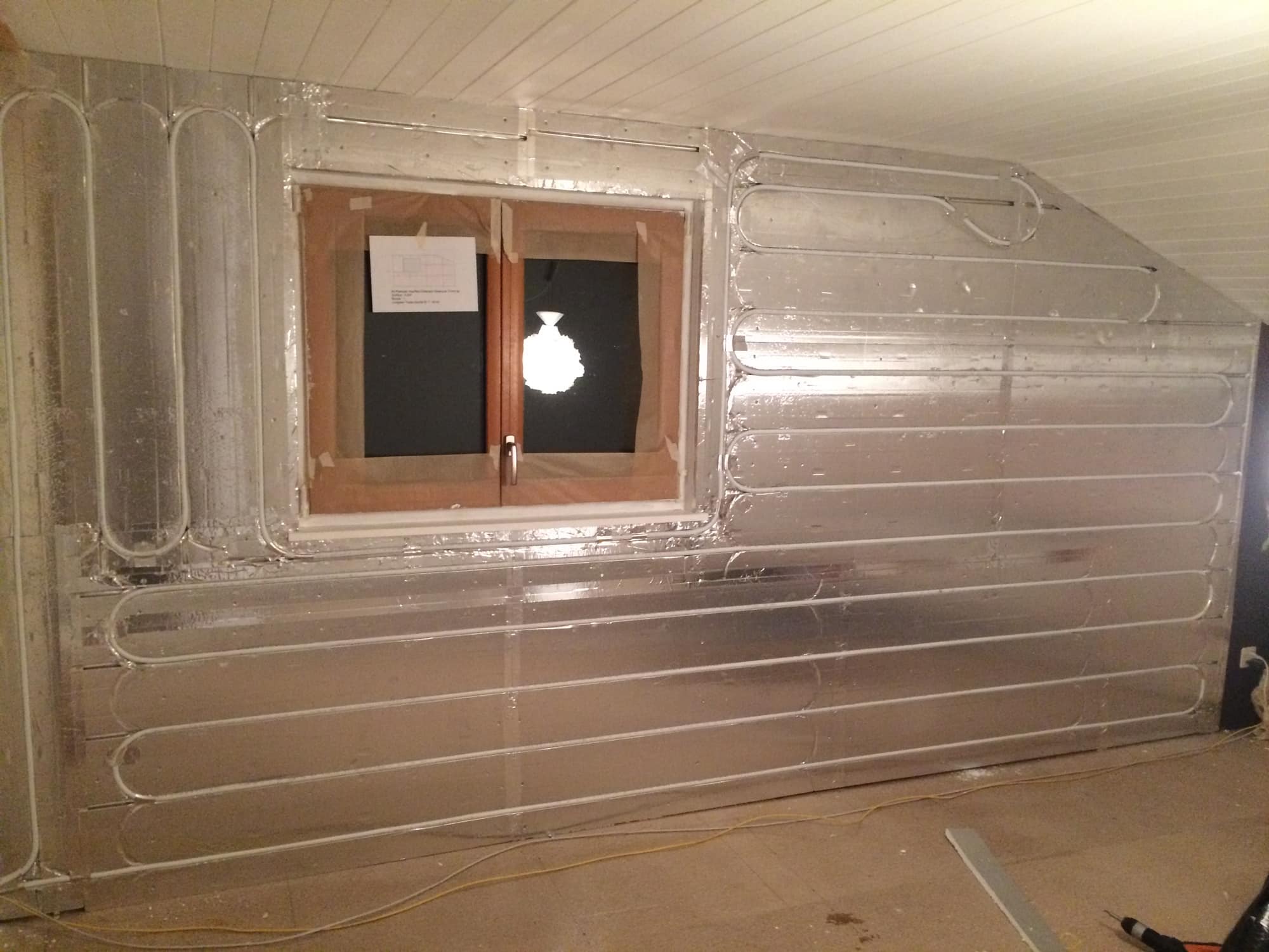 Pose plancher chauffant turbo : le plancher chauffant par Caleosol