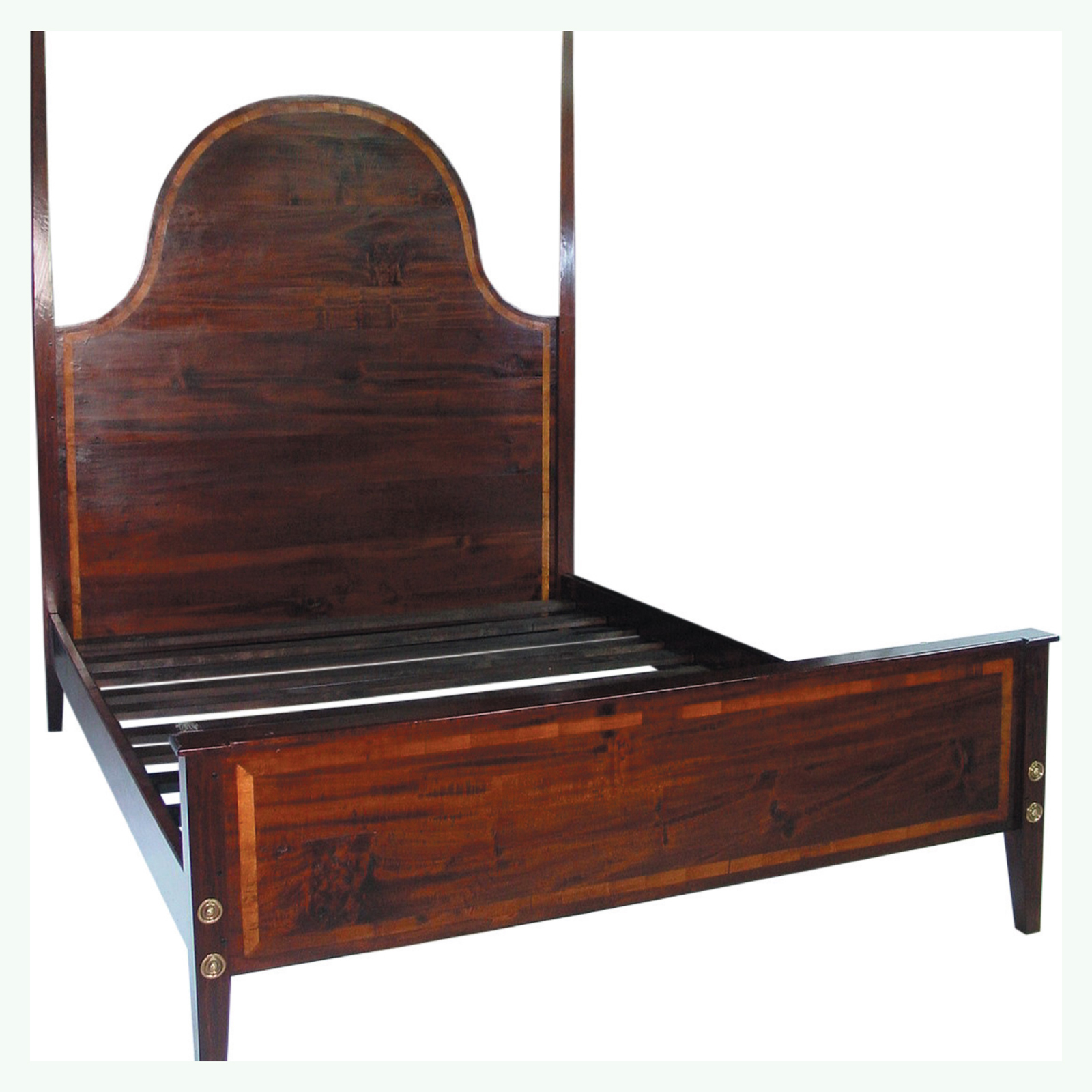 Pencil Post Bed With Low Footboard