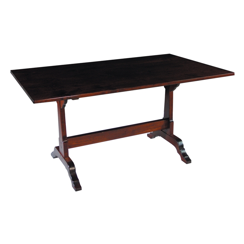 Oval Trestle Base Table