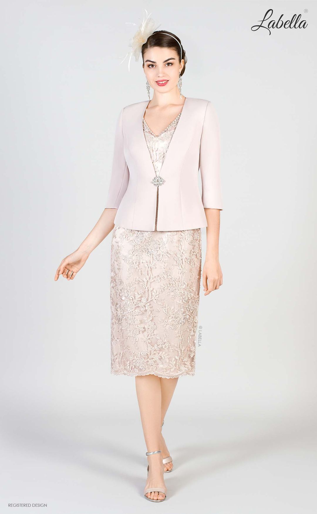 Style 3097B Silver by Labella by Gino Cerruti | Mother of the Bride