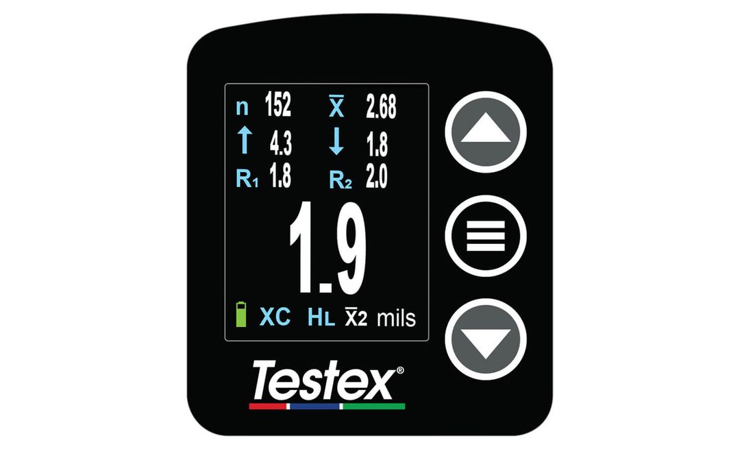 Testex Replica Tape for Measuring Surface Profile