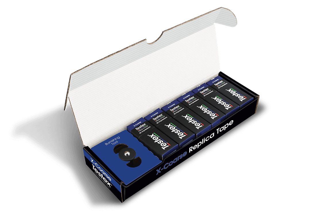 Testex Replica Tape for Measuring Surface Profile