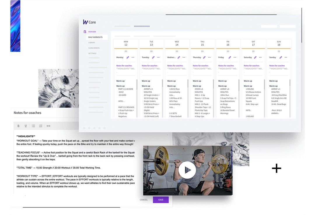The Wodify Workout Marketplace
