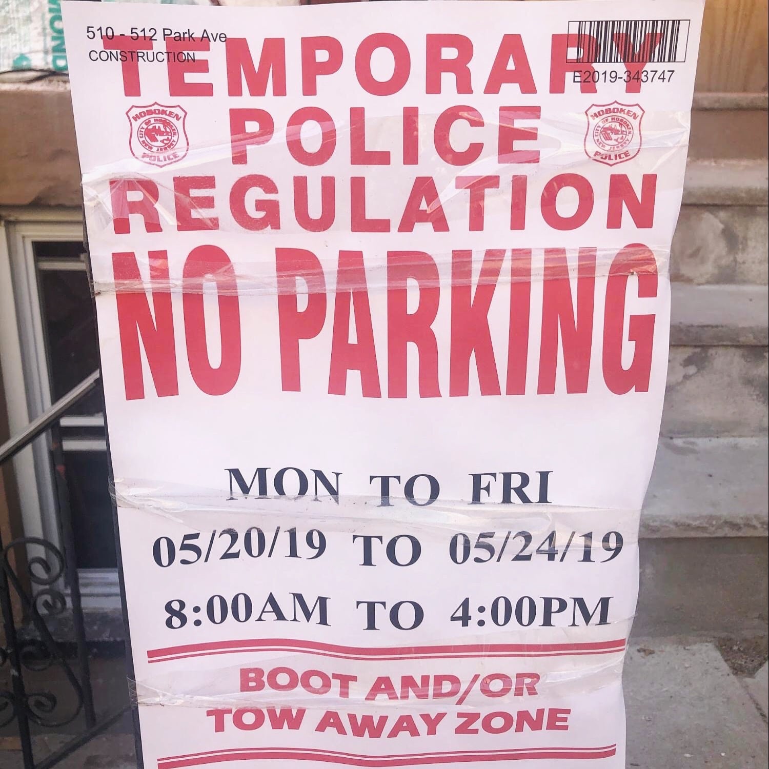 Changes to temporary no parking sign policies