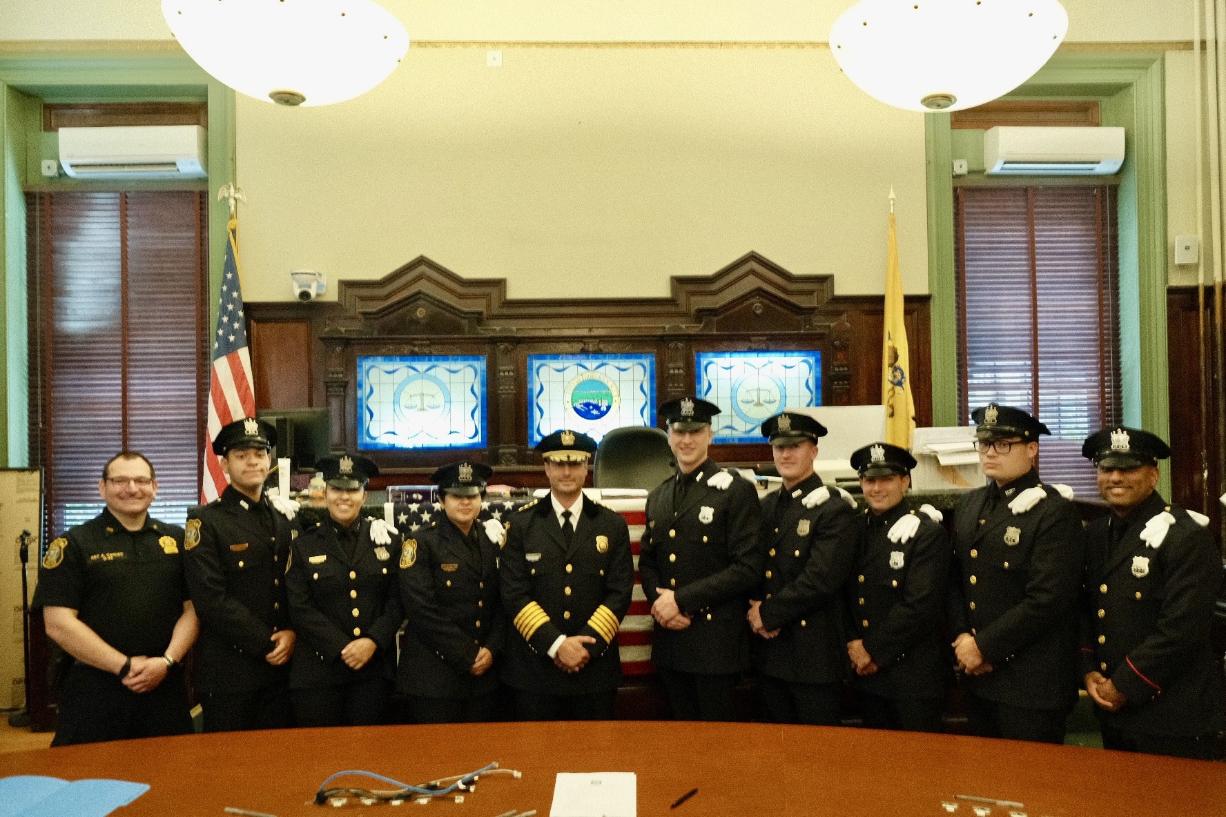 Hoboken Police Department swears in eight new officers