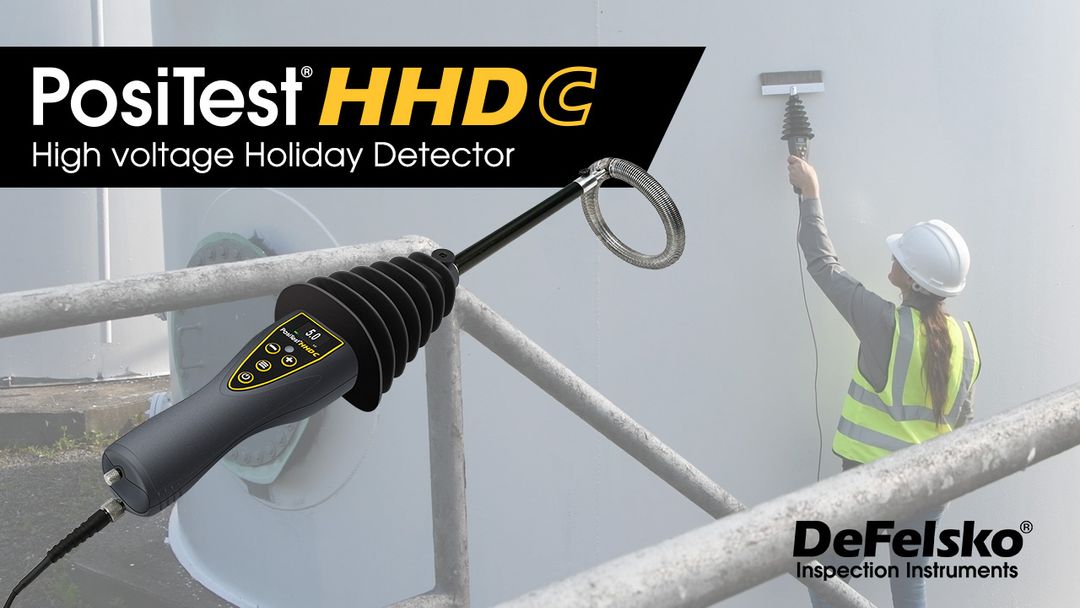 High voltage Holiday Detector - PosiTest HHD | DeFelsko