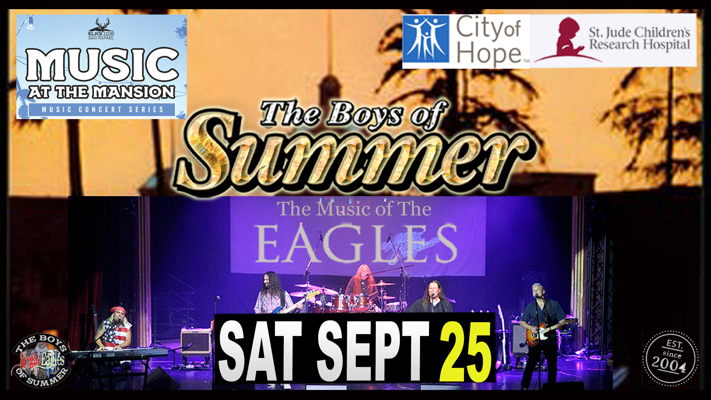 MUSIC AT THE MANSION - Boys of Summer