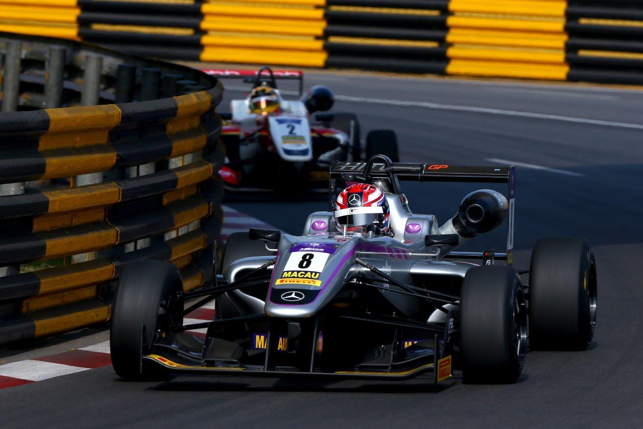 Russell 7th in FIA Formula 3 World Cup after Macau Pole