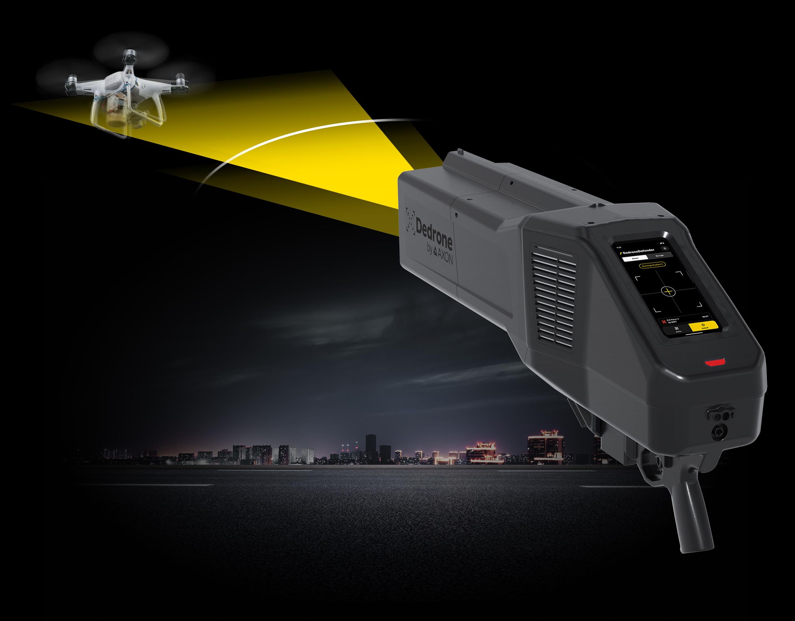 AI-powered smart jammer: DedroneDefender 2