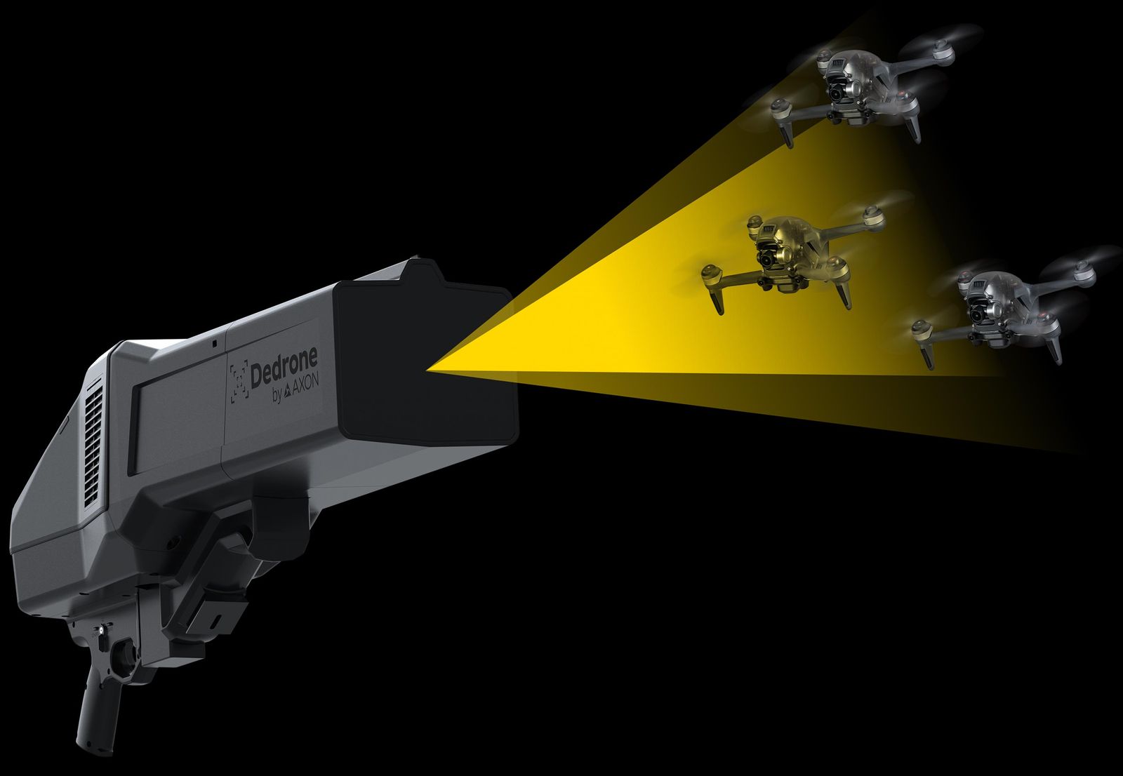 Interferente inteligente con IA: DedroneDefender 2