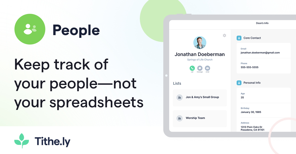 Church Background Checks | Tithe.ly