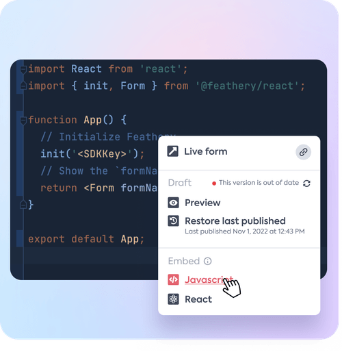 The most powerful form builder