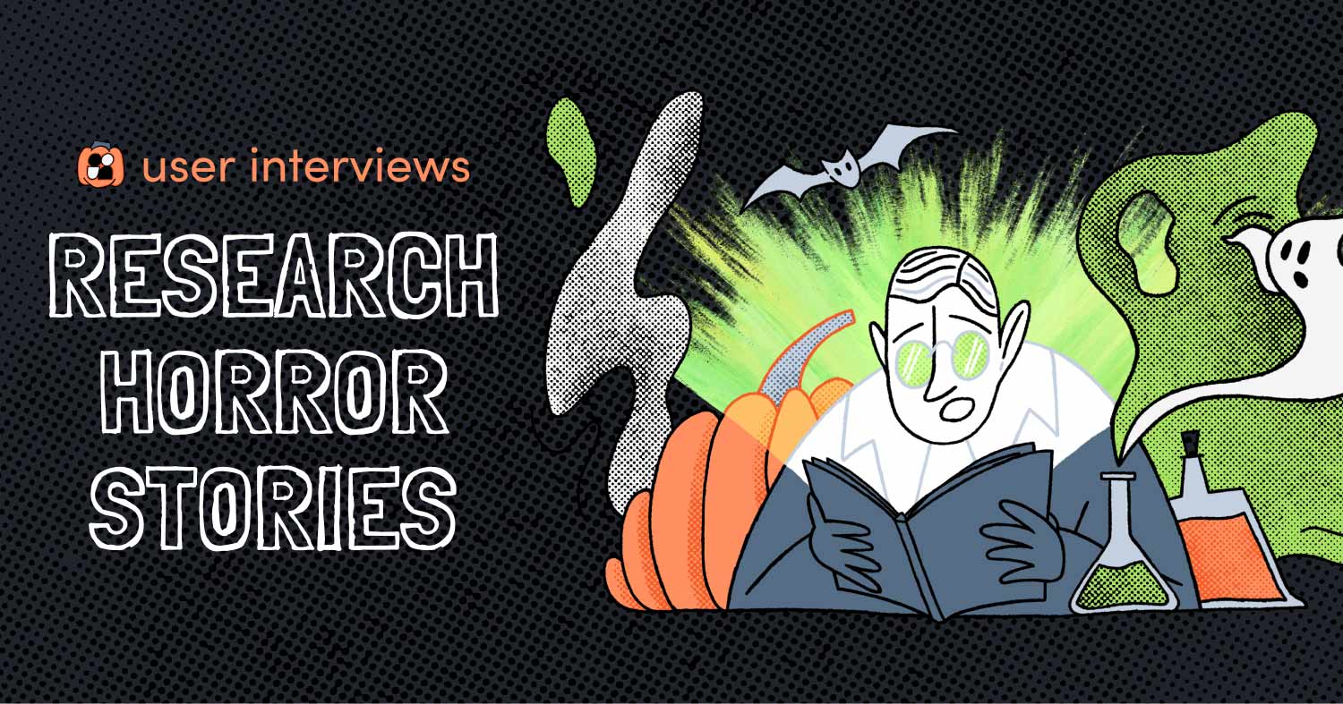 Research Horror Stories Collector’s Set | User Interviews