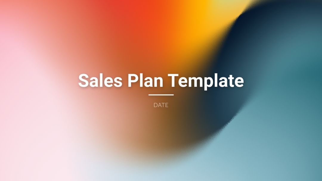 Sales Projection Presentation Template | Beautiful.ai