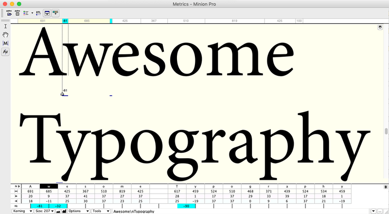 TypeTool. The basic font editor by FontLab.