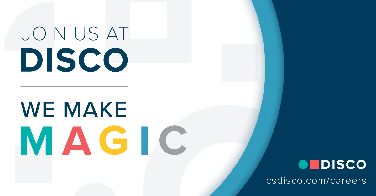 Find your career at DISCO