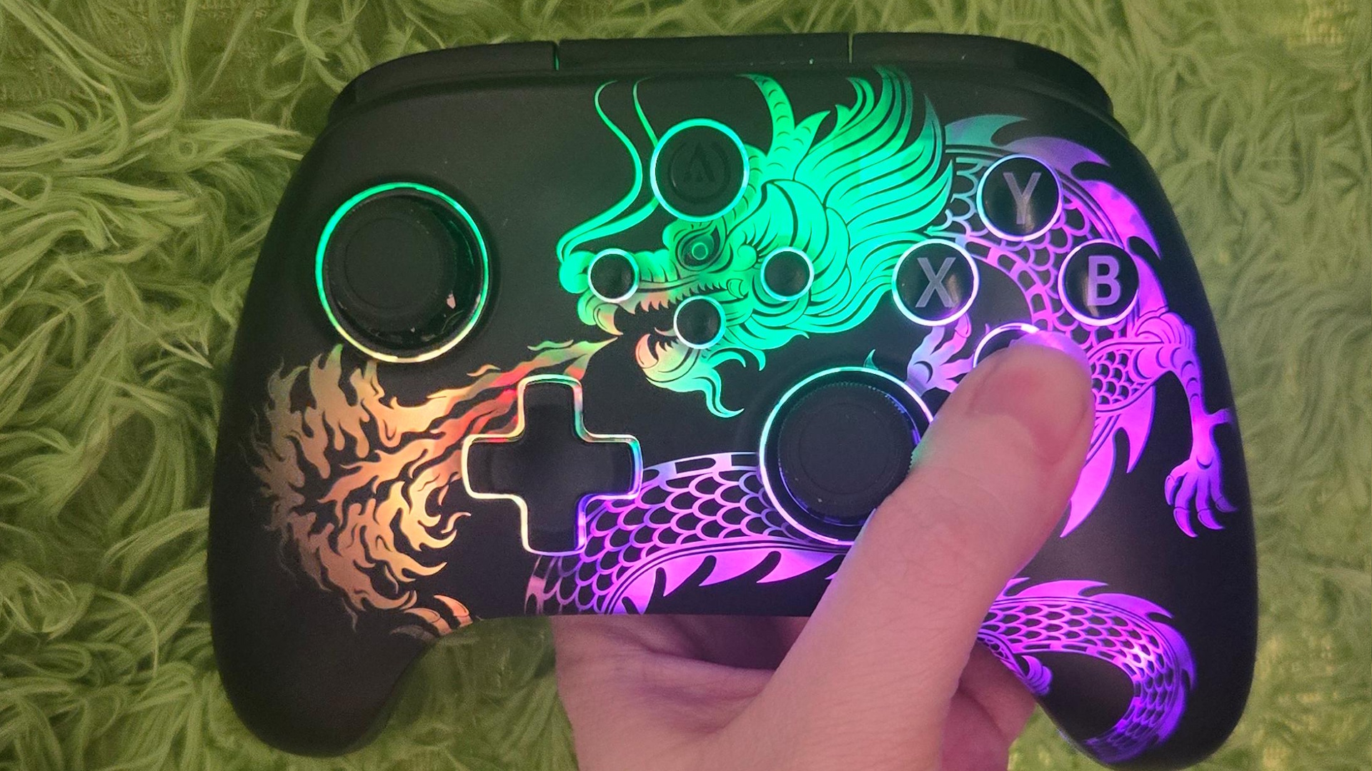 Battle Dragon Advantage Wireless Controller: Come for the RGB dragon ...