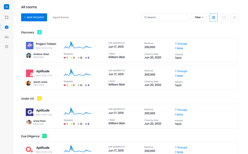 Modern Deal Flow & Deal Tracking Software by DealRoom