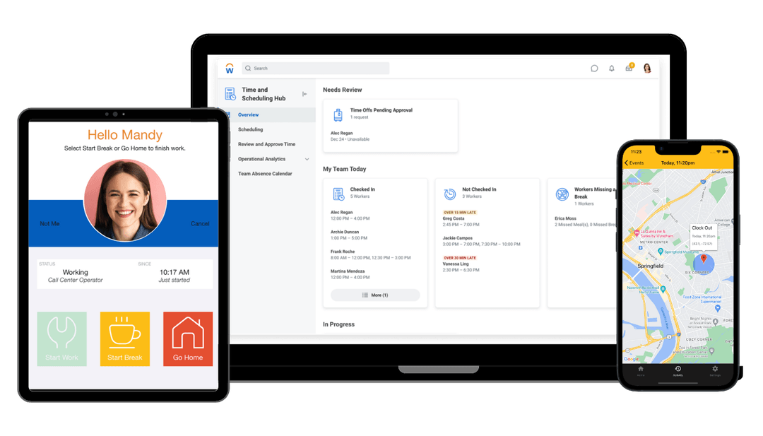 The Smart Time Clock | iPad-Based Facial Recognition Time Clocks