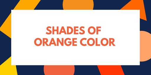 Shades Of Orange: +50 Orange Colors with Hex Codes
