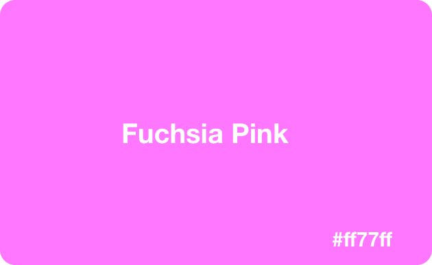 Fuchsia Pink: (#ff77ff): Color Codes & Palettes