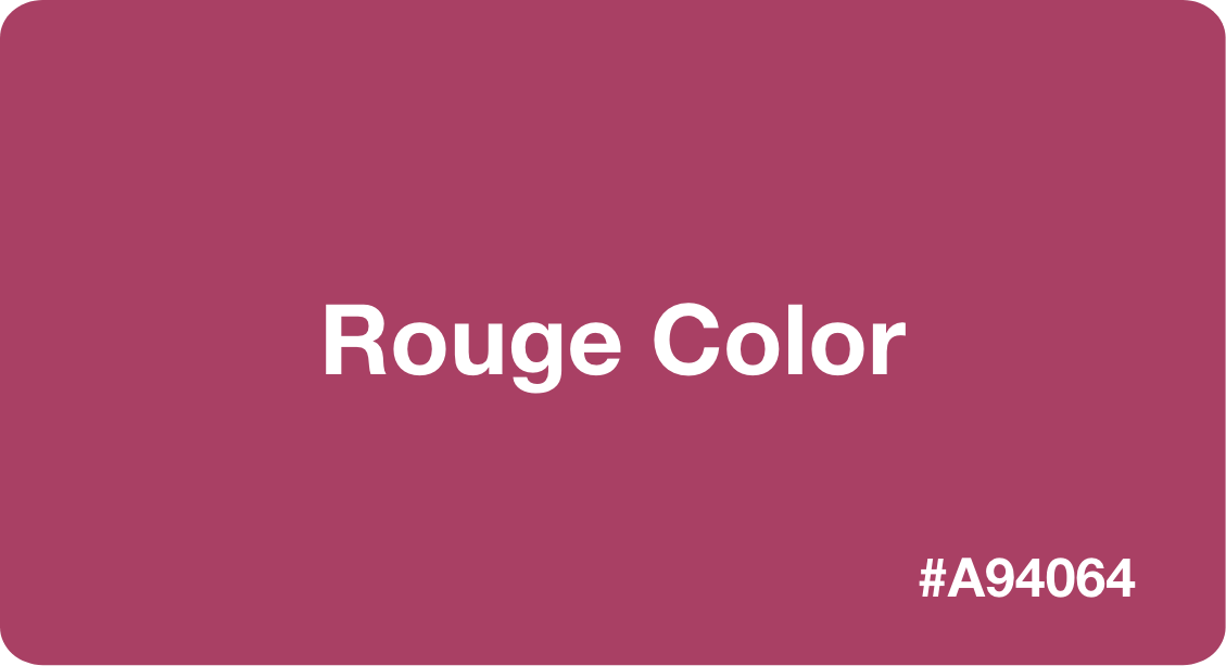 Rouge Color (#a94064): Color Codes & Palettes