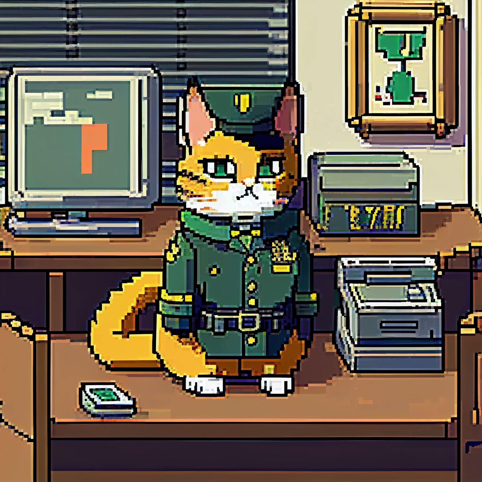 +30 Cat Pixel Art: High-Resolution Free Images - Eggradients.com