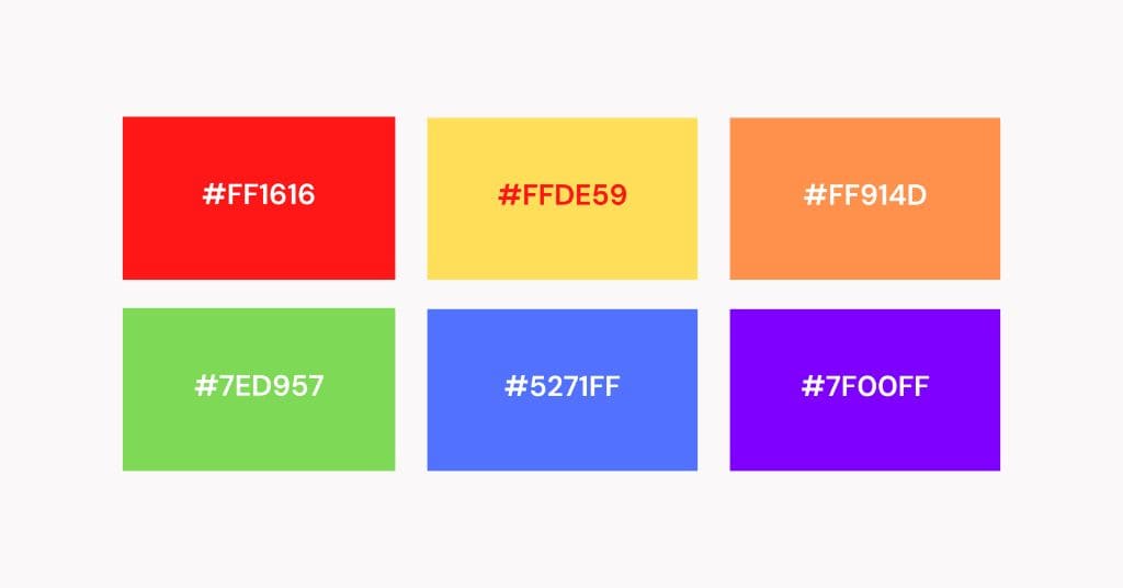 Rainbow Colors: 7 Colors You Need To Know - Eggradients.com