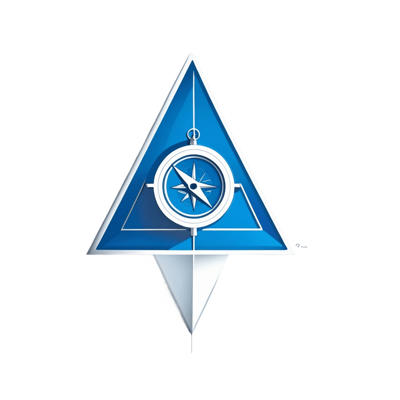 +50 Blue Triangle Logo For Free: Geometric Modern Brandings ...