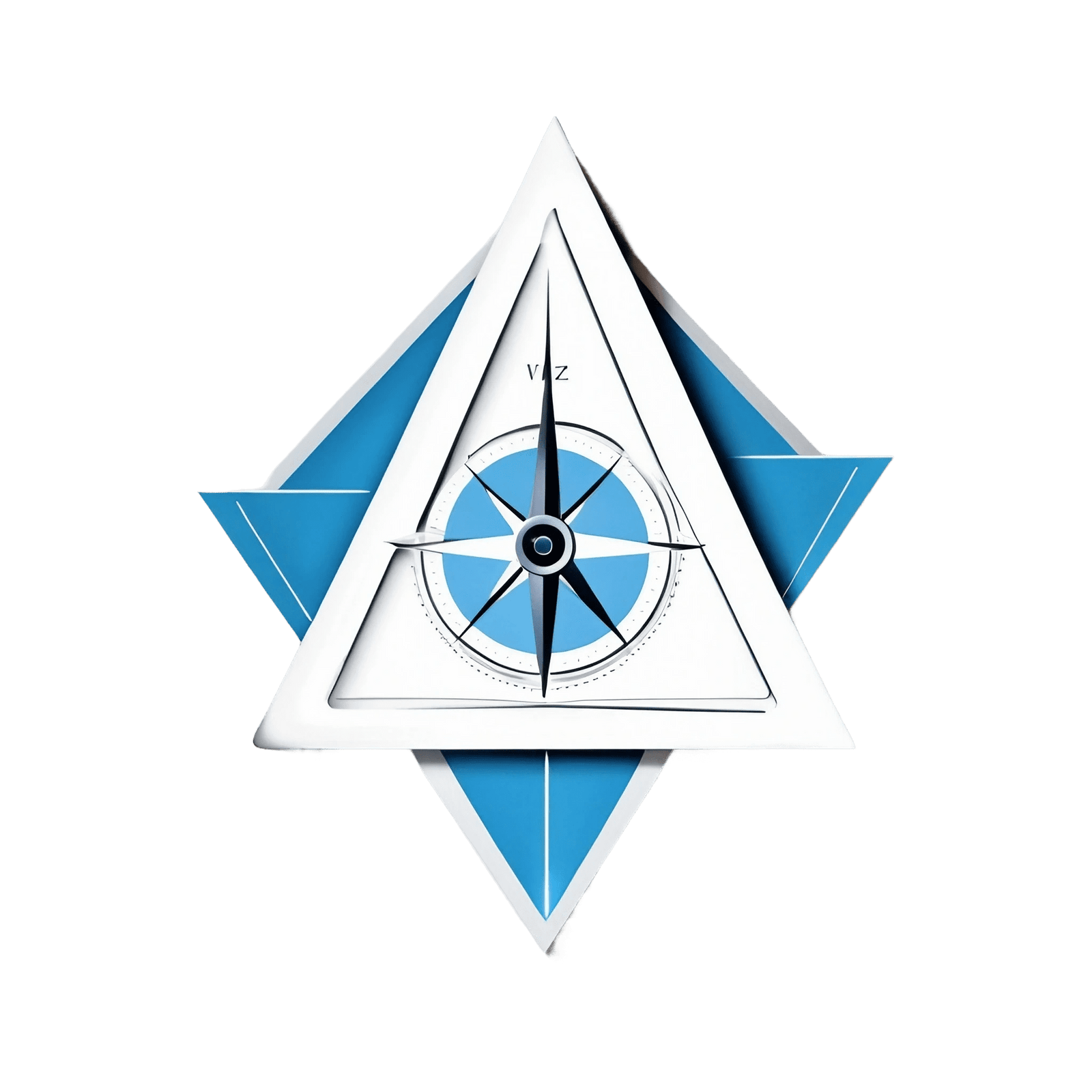 +50 Blue Triangle Logo For Free: Geometric Modern Brandings ...