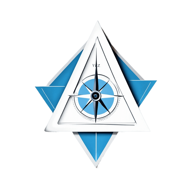 +50 Blue Triangle Logo For Free: Geometric Modern Brandings ...