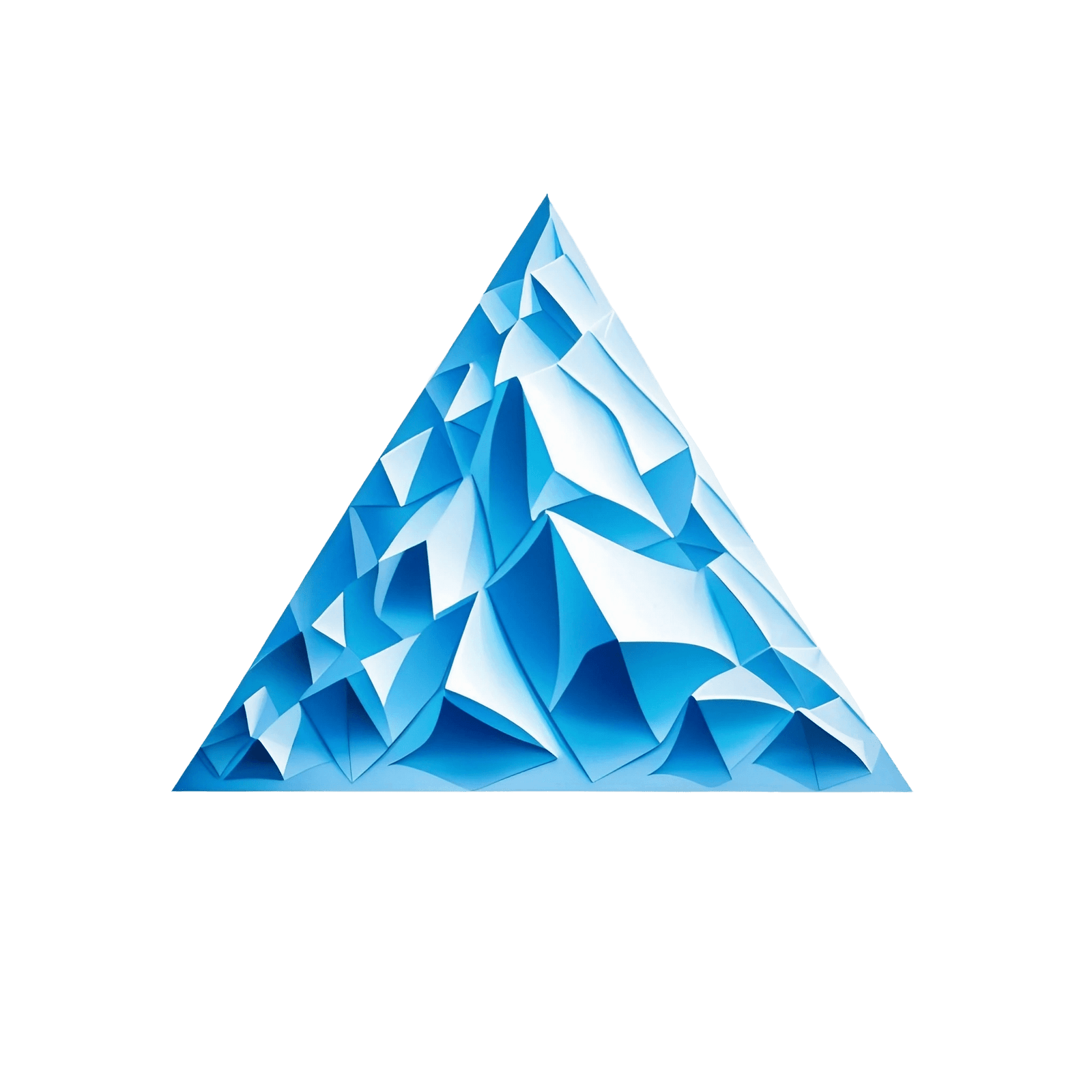 +50 Blue Triangle Logo For Free: Geometric Modern Brandings ...