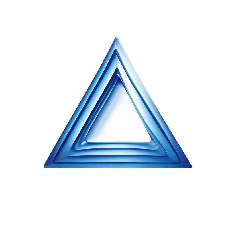 +50 Blue Triangle Logo For Free: Geometric Modern Brandings ...