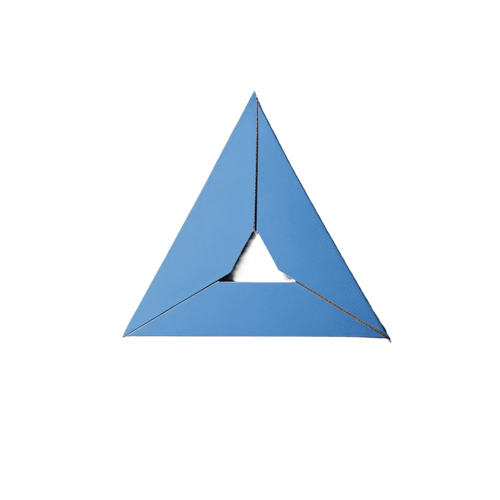 +50 Blue Triangle Logo For Free: Geometric Modern Brandings ...