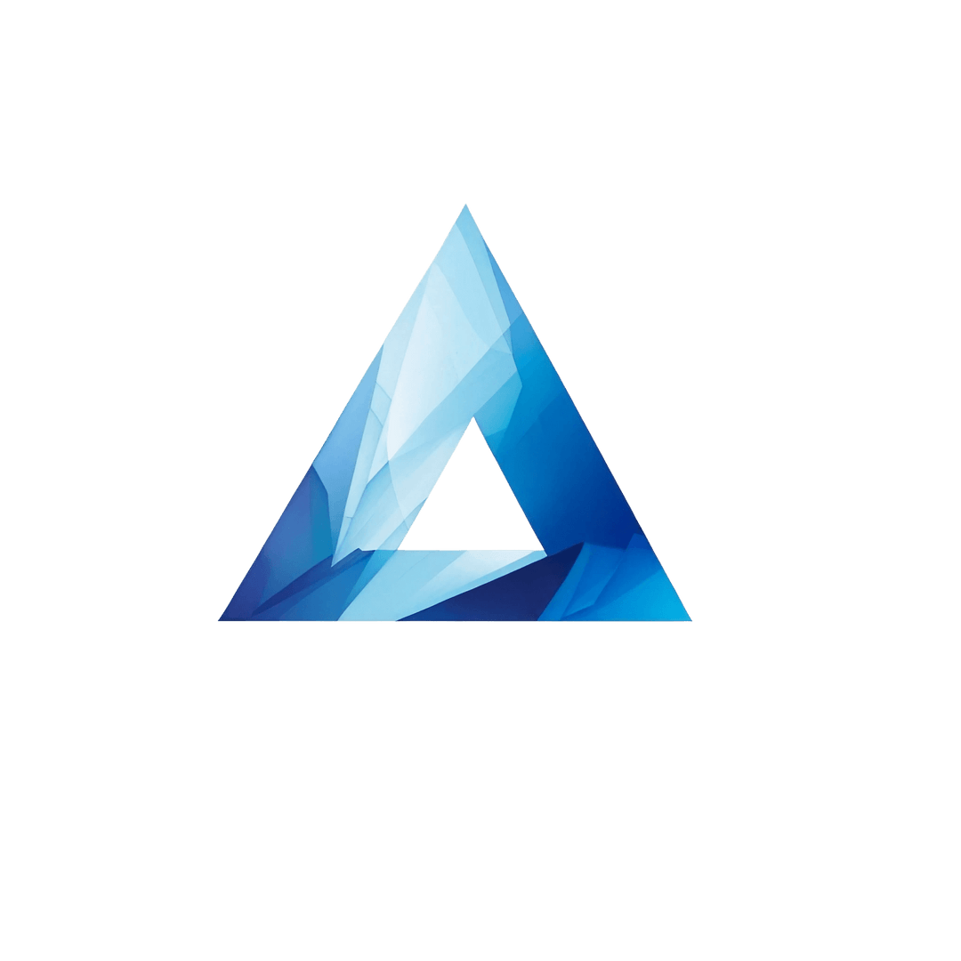 +50 Blue Triangle Logo For Free: Geometric Modern Brandings ...
