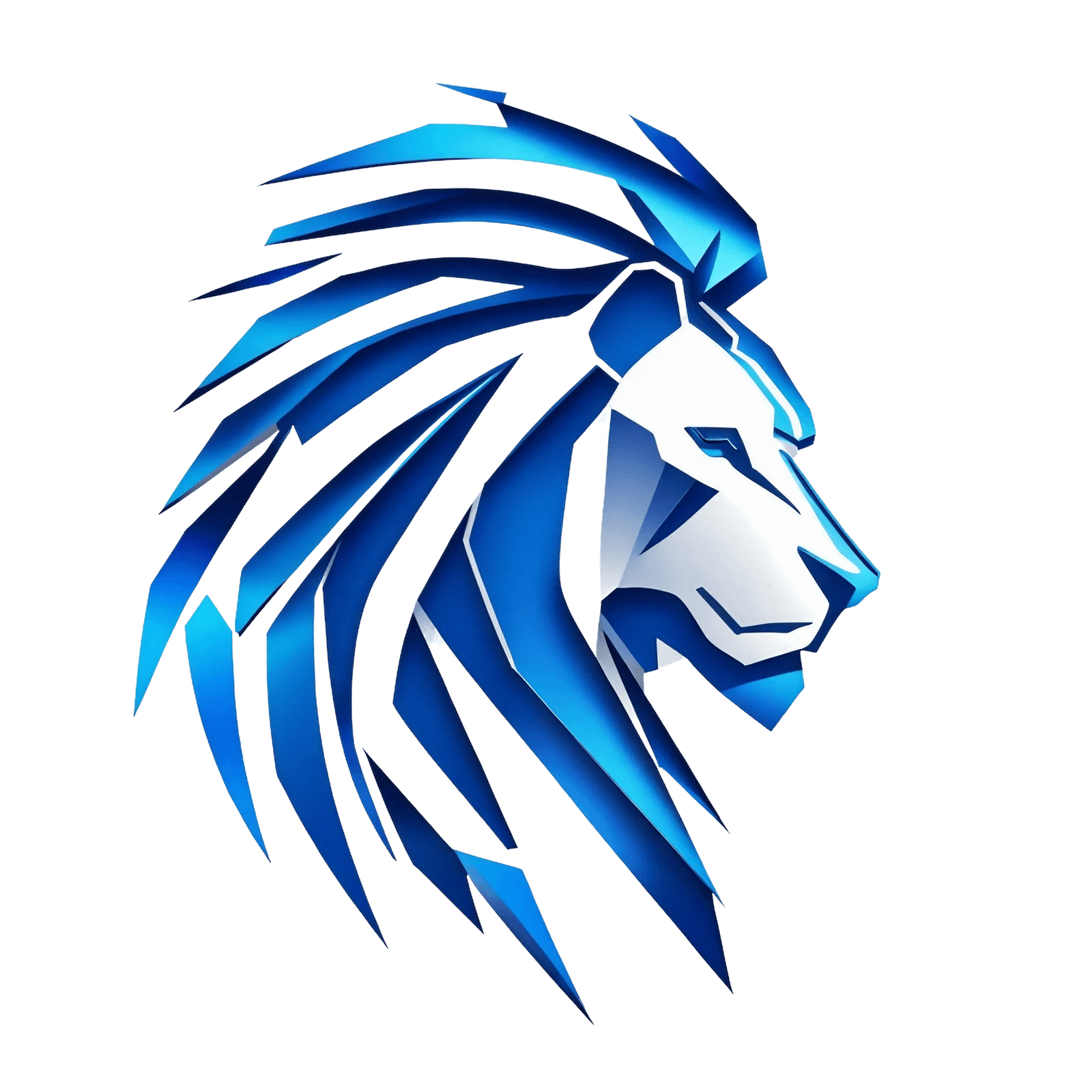 +50 Blue Lion Logo: Free to Use and Transparent Background ...