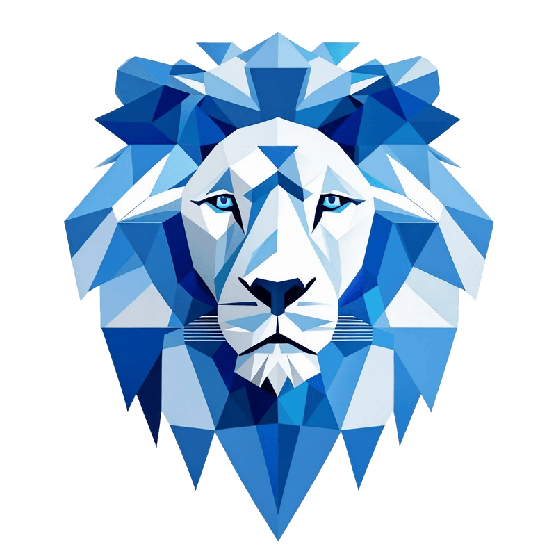+50 Blue Lion Logo: Free to Use and Transparent Background ...