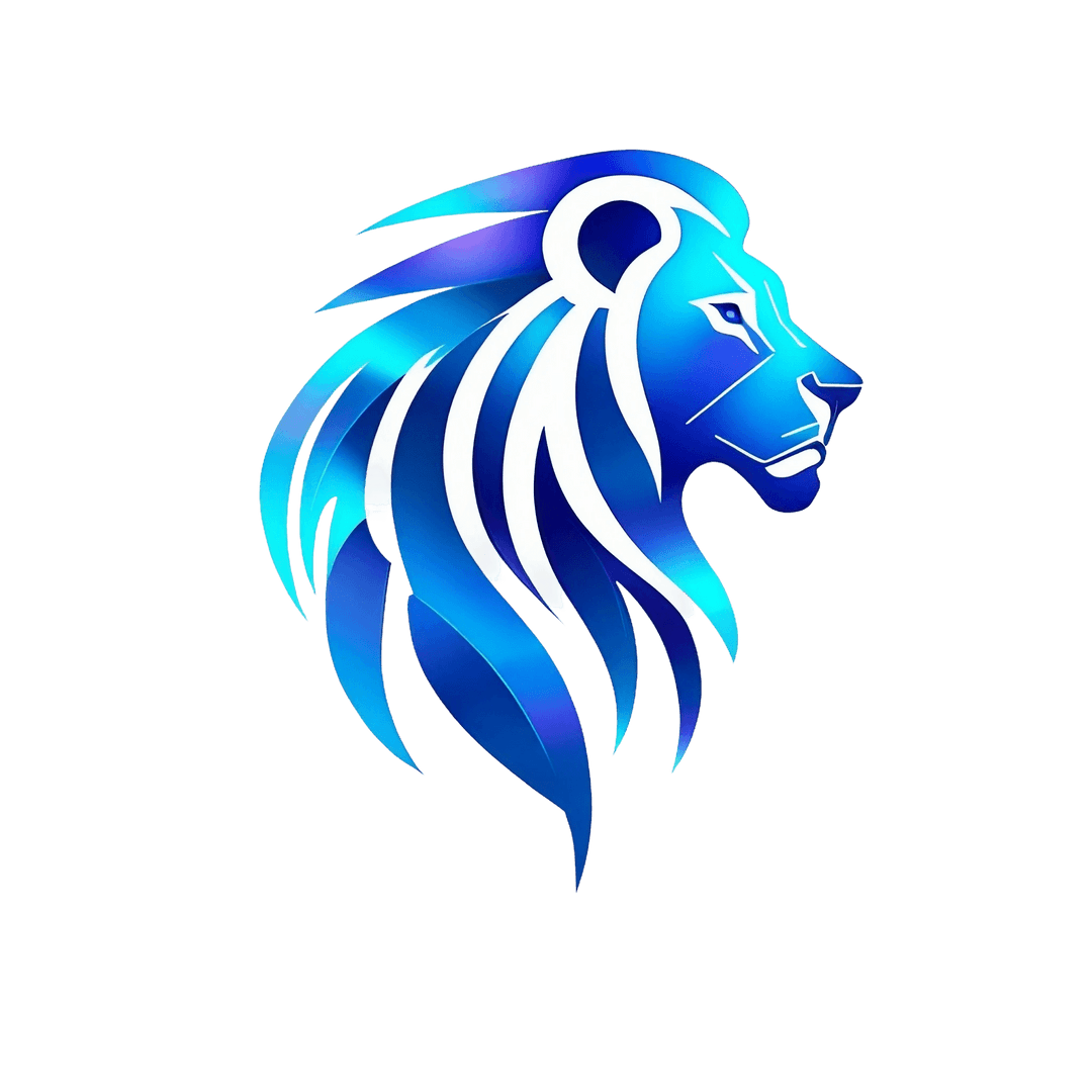 +50 Blue Lion Logo: Free to Use and Transparent Background ...