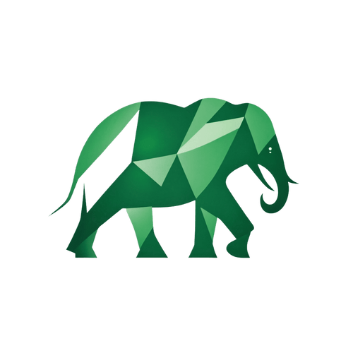 +60 Green Elephant Logos: Unique, High-Quality & Free - Eggradients.com