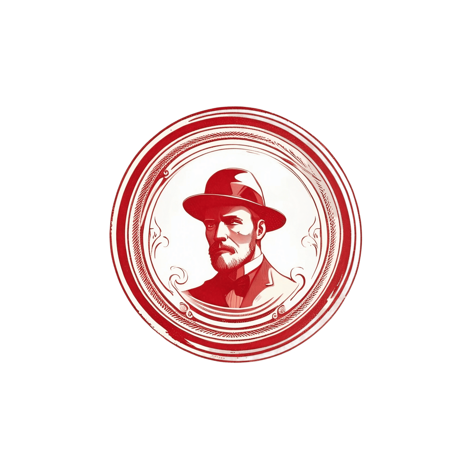 +30 Red Circle Logos: Free Templates Ready for Use - Eggradients.com