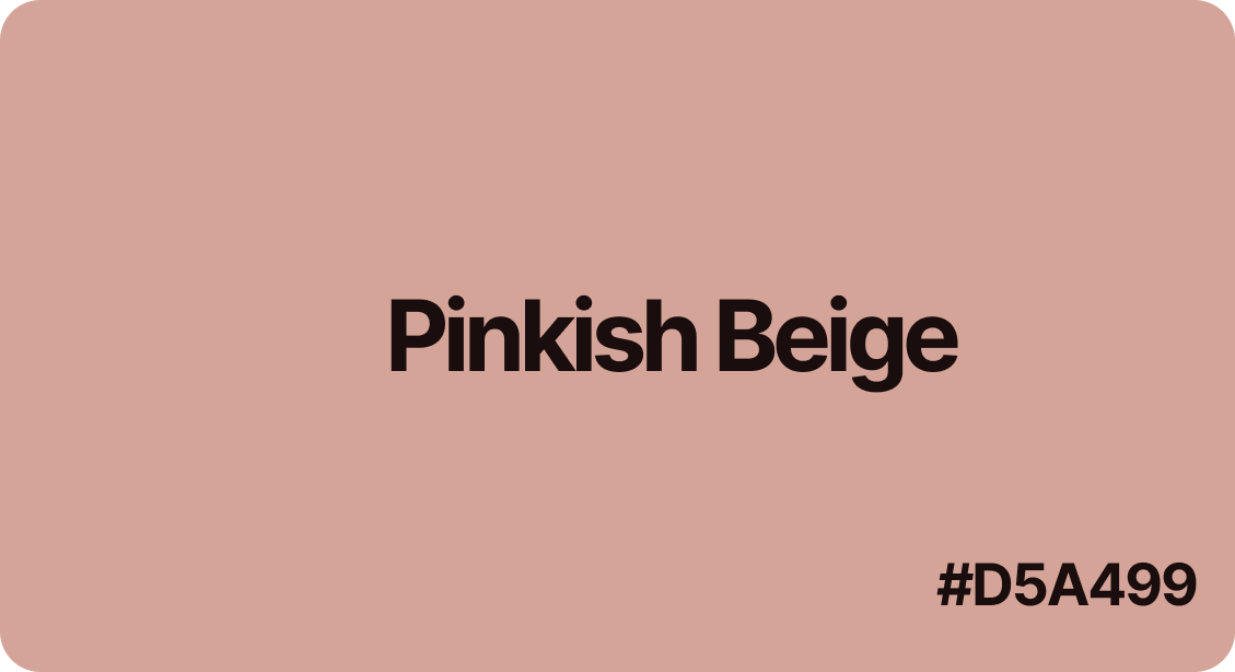 Pinkish Beige (#d5a499): Color Codes & Palettes