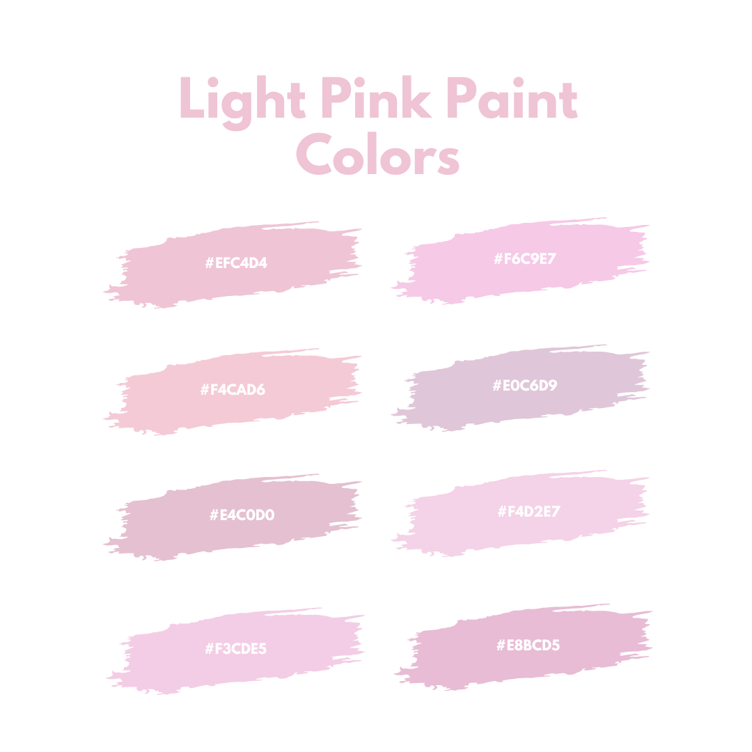 +10 Light Pink Paint Colors to Make Your Rooms Warm - Eggradients.com