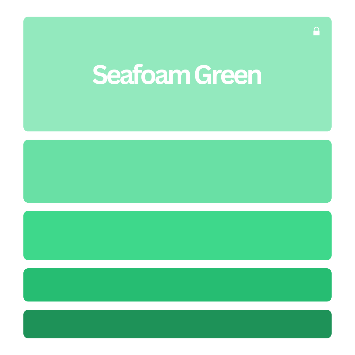 Seafoam Green Color (#93e9be): Best Practices, Color Codes, Palettes ...