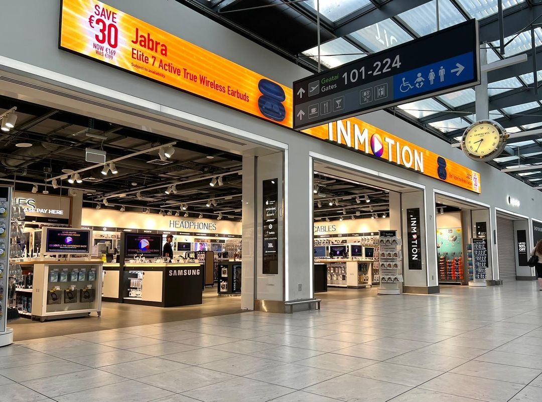 WH Smith UK - InMotion located in Terminal 1 at Dublin Airport