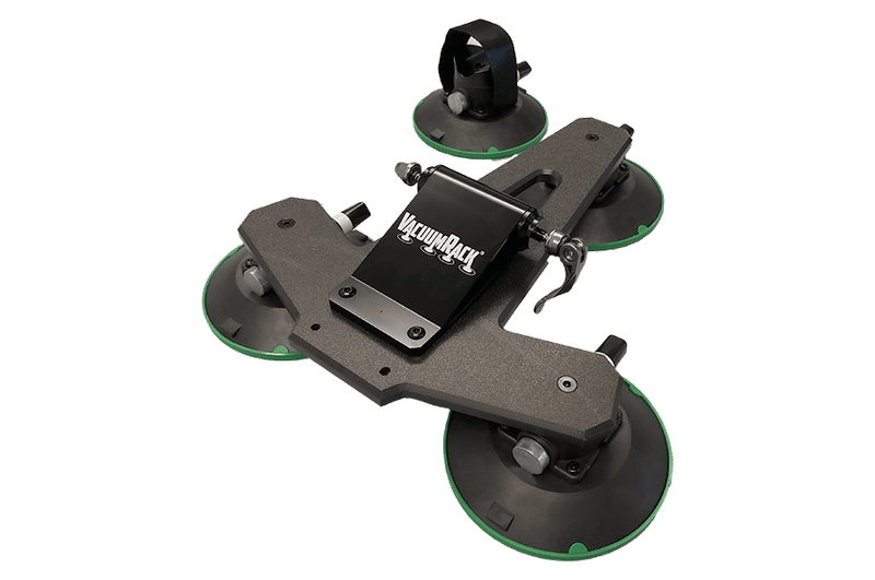 VacuumRack – Ski and Bike Roof Rack on Vacuum Suction cups.