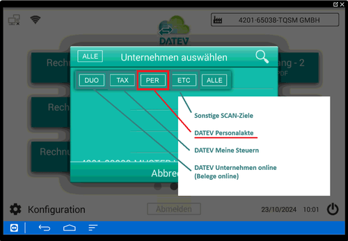 DATEV Personal einrichten