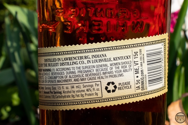 Bulleit 95 Rye 12 Year (2019) Review | Breaking Bourbon