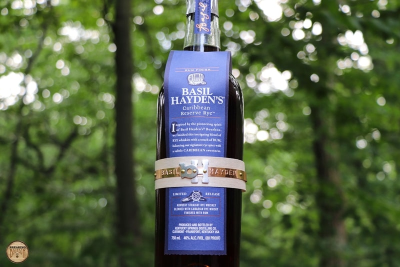 Basil Haydens Caribbean Reserve Rye Review Breaking Bourbon
